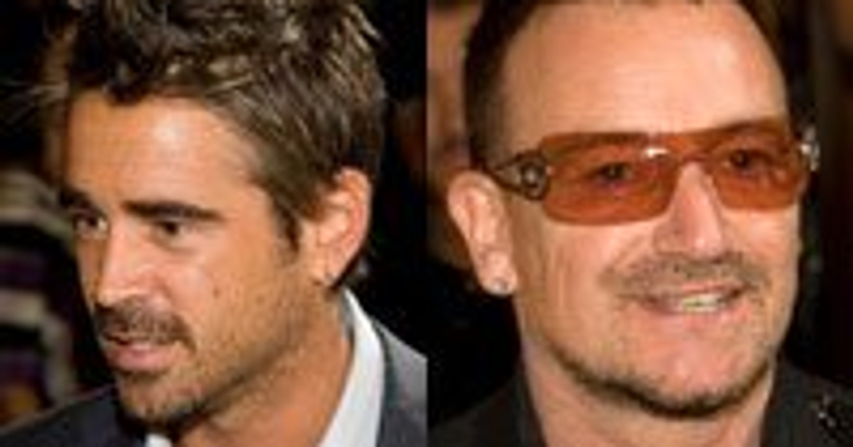 Colin Farrell and Bono manage the impossible: a secret TIFF shindig ...