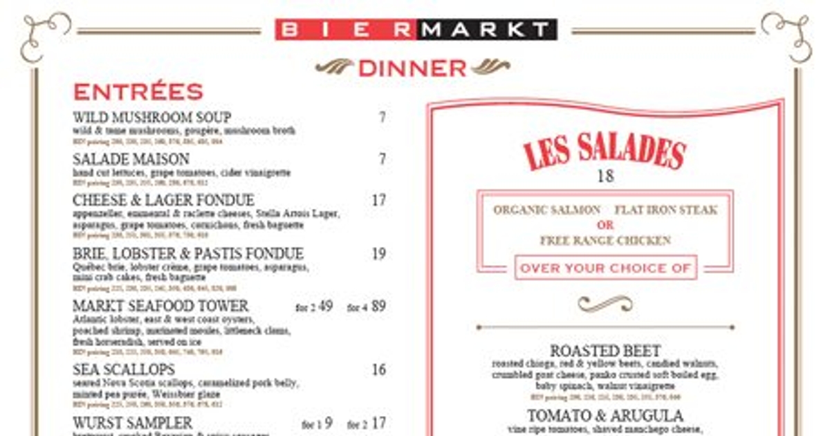 Six ways in which restaurants use menu design to make diners spend ...