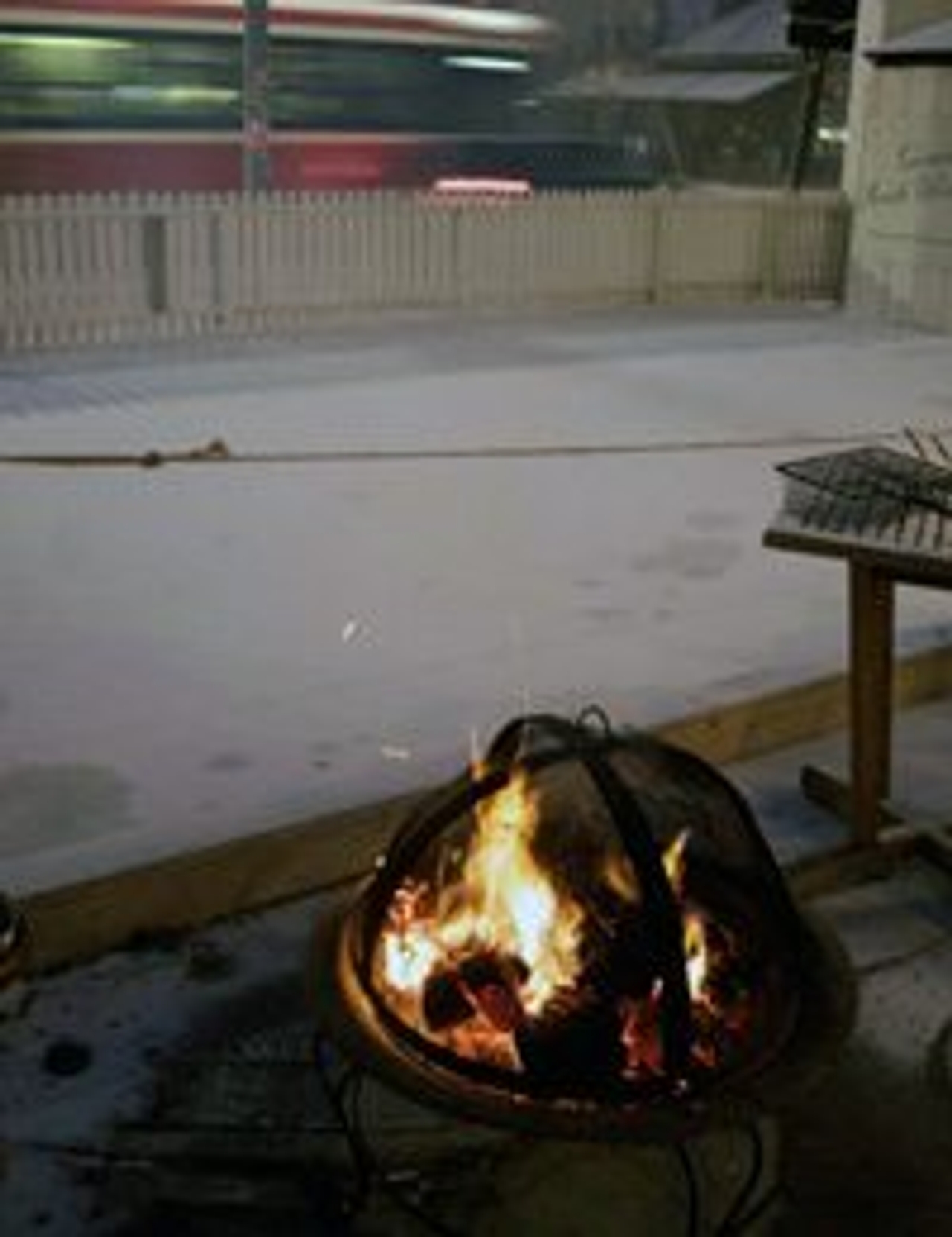 Shucker Paddy turns his patio into skating rink - Toronto Life