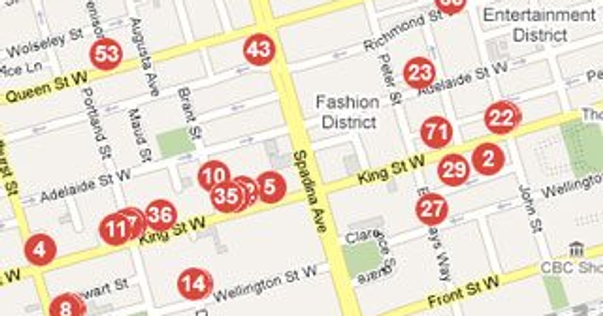 The 75 must-know TIFF hot spots - Toronto Life