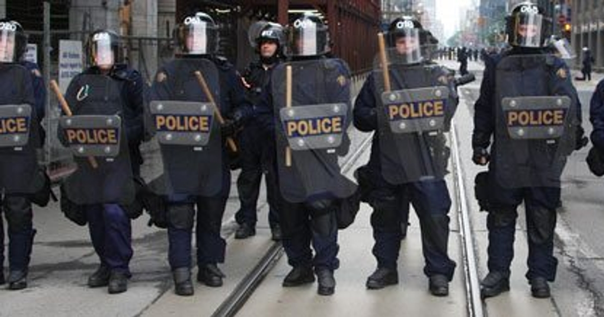 Timing is everything: G20 security bill was so massive because cops ...