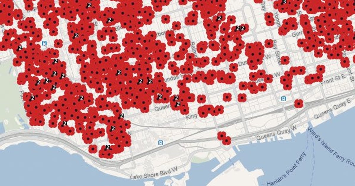 Lest we forget: interactive map shows where Toronto's fallen soldiers ...