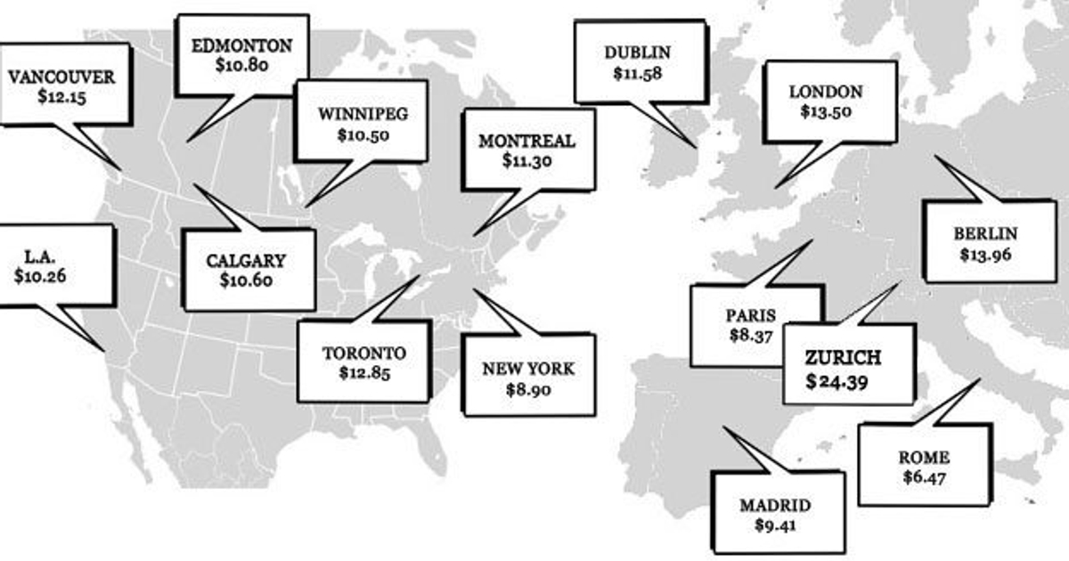 Comparing cab rates: Toronto has the 20th most expensive taxis in the ...