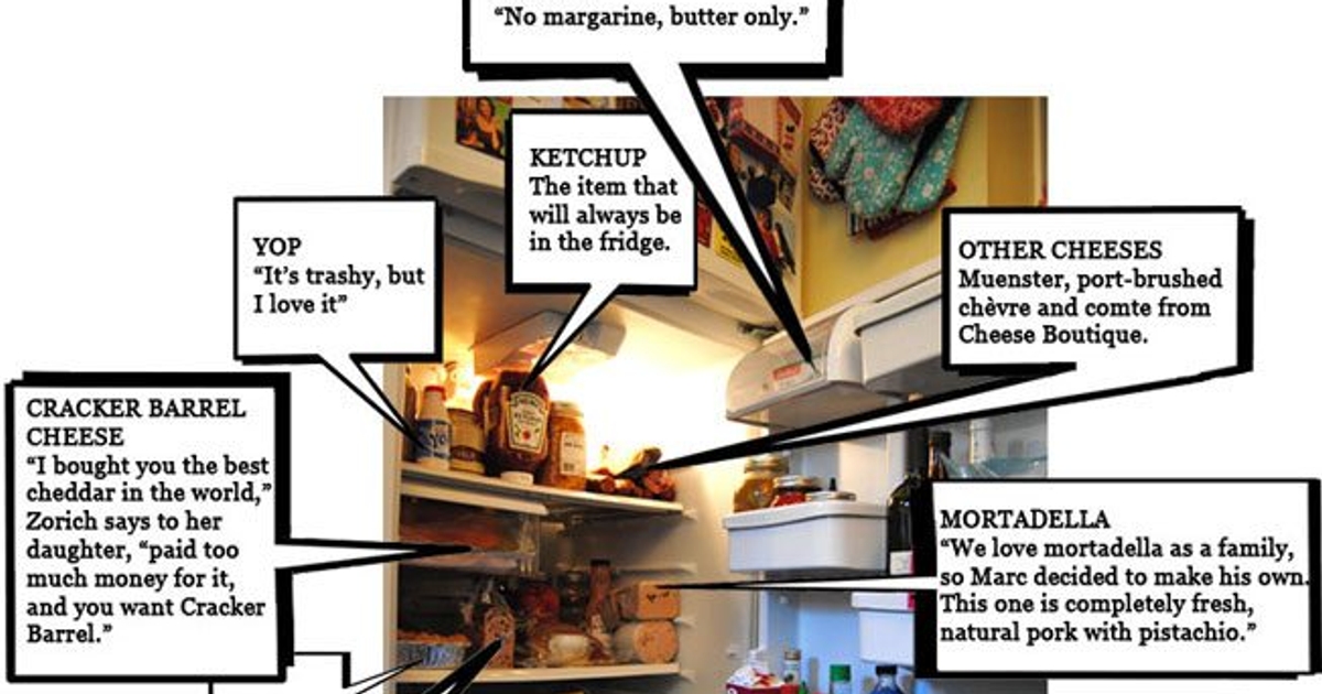 Inside the fridge of chef Marc Thuet and restaurateur Biana Zorich ...