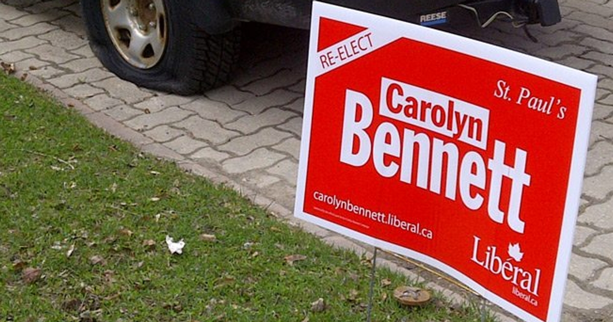 Vandalism of Liberal signs and cars hits four Toronto ridings - Toronto ...