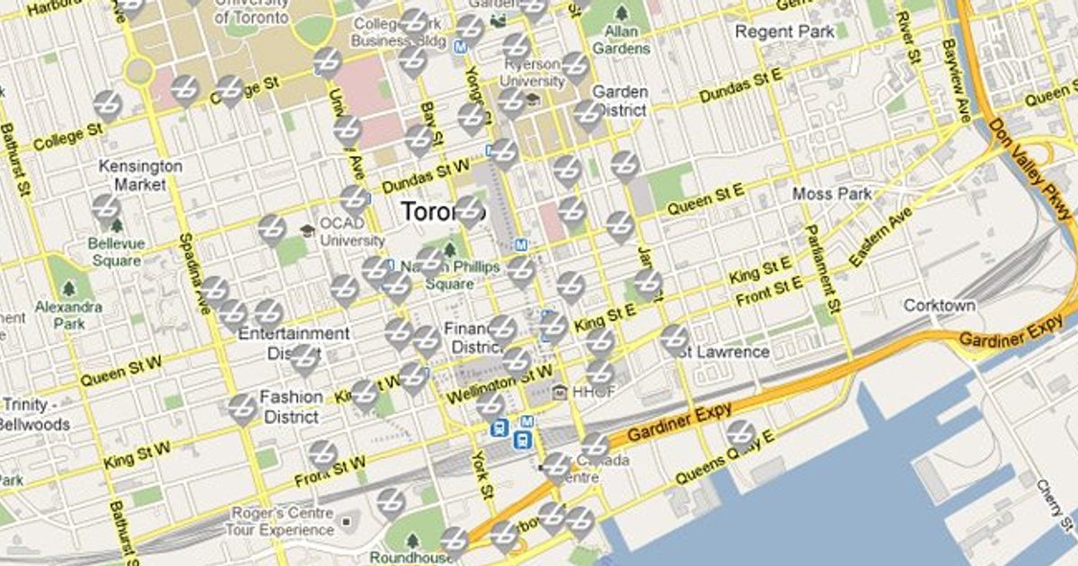 Check out BIXI Toronto’s 80 downtown bike locations on one interactive ...