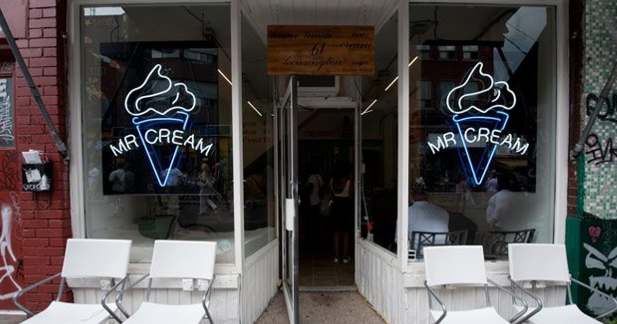 Introducing: Mr. Cream, a new ice cream shop in Kensington Market ...