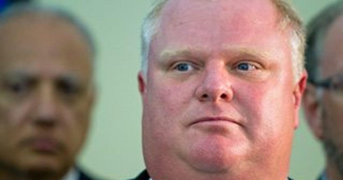 Rob Ford is a model mayor for municipalities across Canada (no, really ...