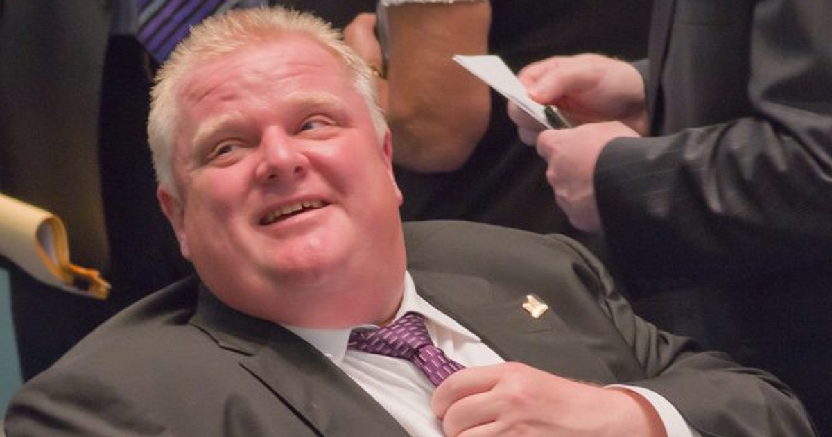 Rob Ford releases a statement: he admits to dropping an F-bomb, but ...