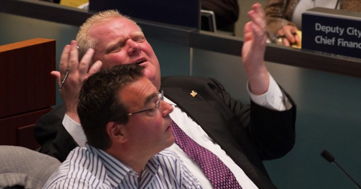 Rob Ford marks the first anniversary of his election with news that he ...