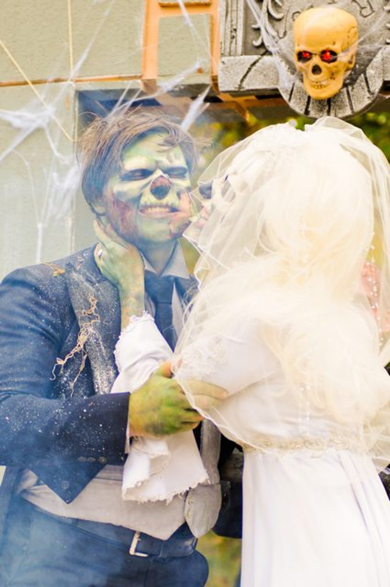 The Toronto Zombie Walk saw undead children and a wedding ceremony for ...