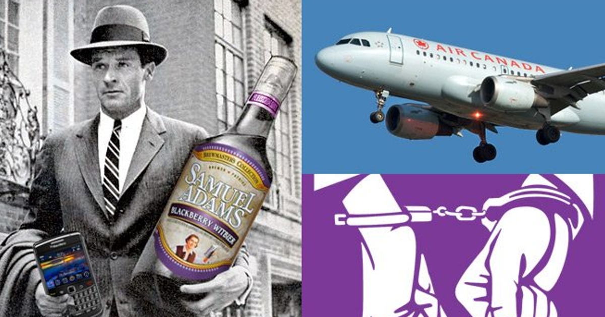 Drunk, unruly RIM executives were tied up on an Air Canada flight—and ...