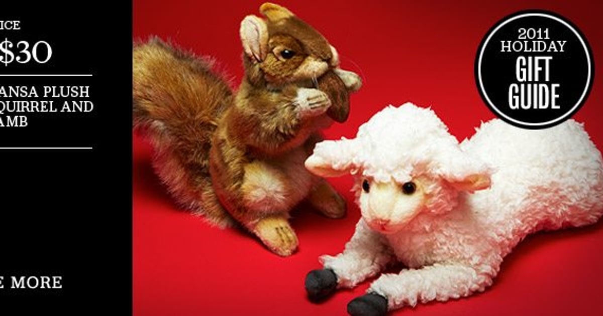 Holiday Gift Guide 2011: the most adorable plush animals (seriously ...