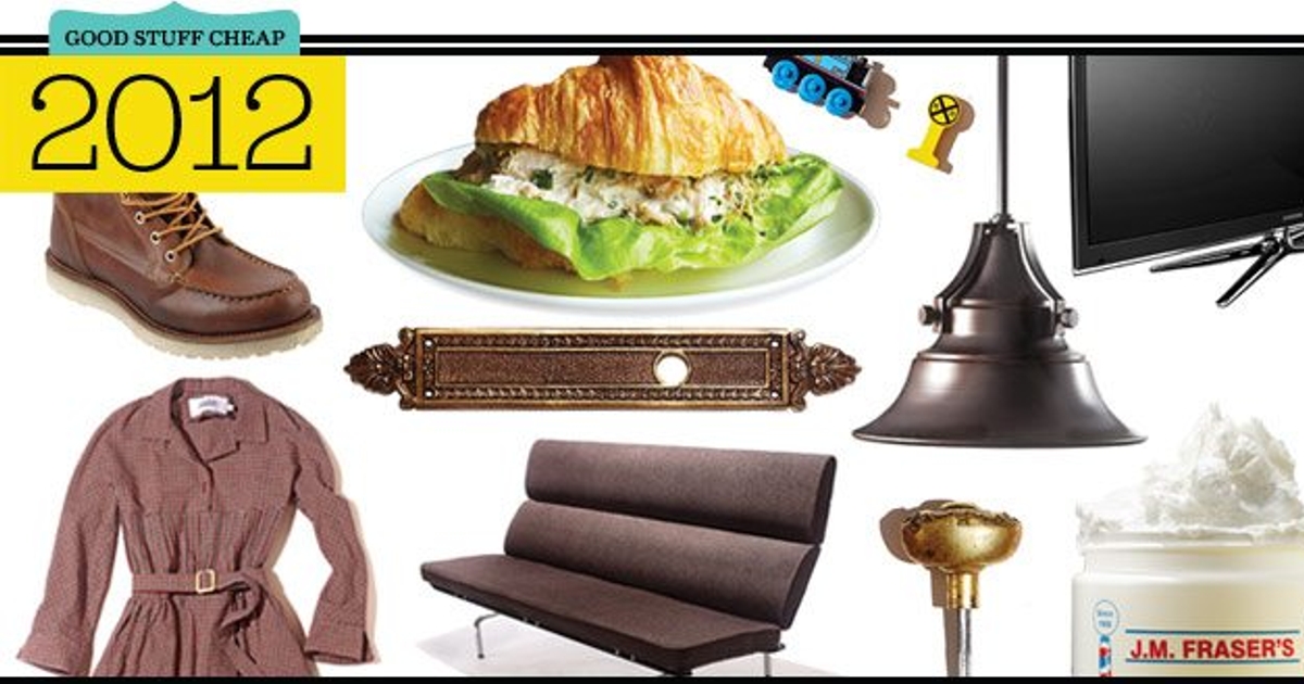 Where to Get Good Stuff Cheap 2012: our guide to living the good life ...