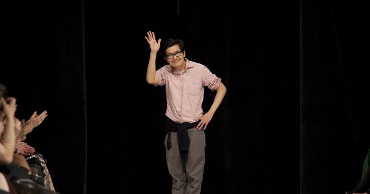 David Szeto mixes feminine and masculine details for his spring, er ...