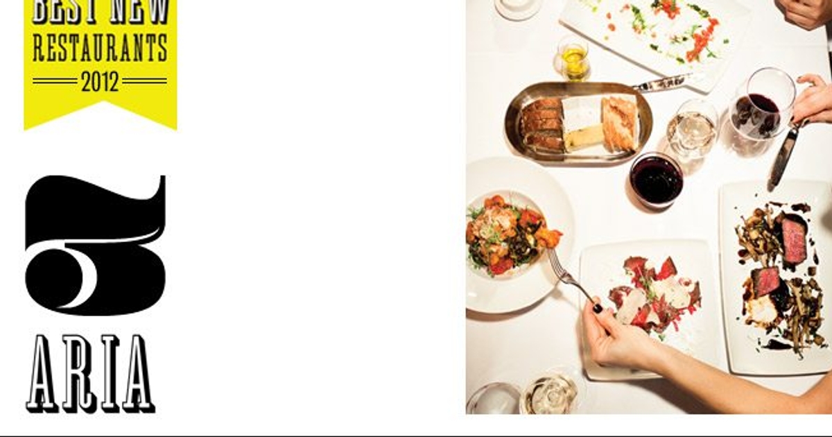 Best New Restaurants 2012: No. 3 Aria - Toronto Life