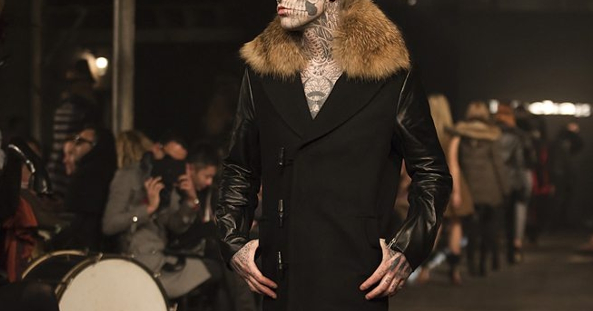 Zombie Boy and Heather Marks draw a crowd for Mackage’s fall/winter ...