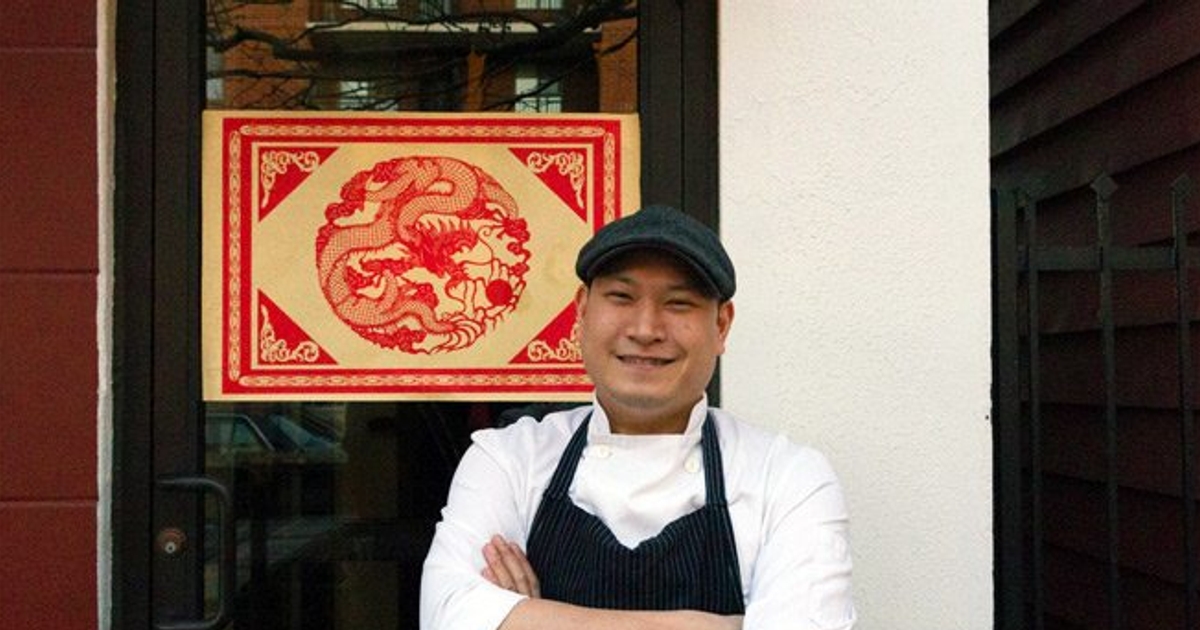 Nick Liu shows off some culturally promiscuous cooking at the preview ...