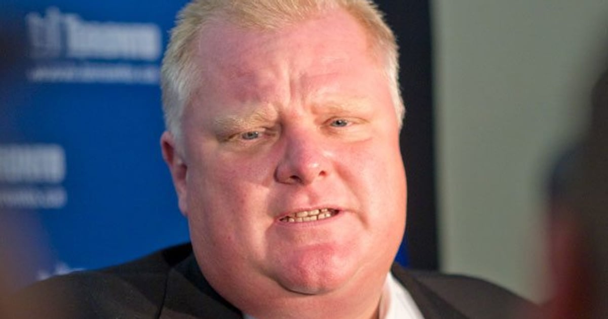 QUOTED: Rob Ford succumbs to his cravings and quits his weight loss ...