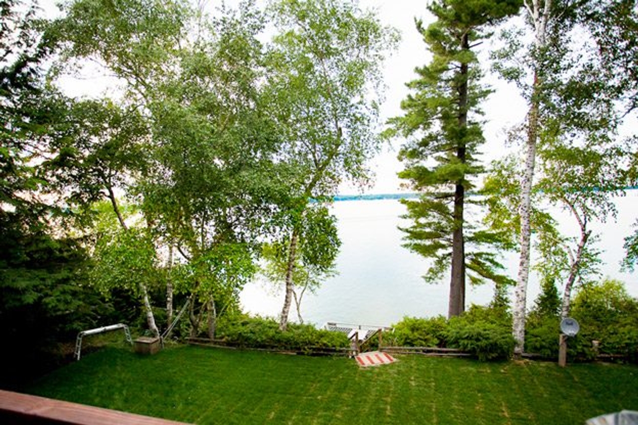 Cottage of the Week: $2 million for a log cabin with a sunset view of ...