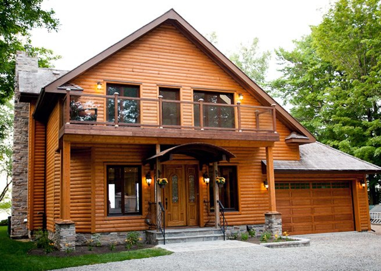 Cottage of the Week: $2 million for a log cabin with a sunset view of ...