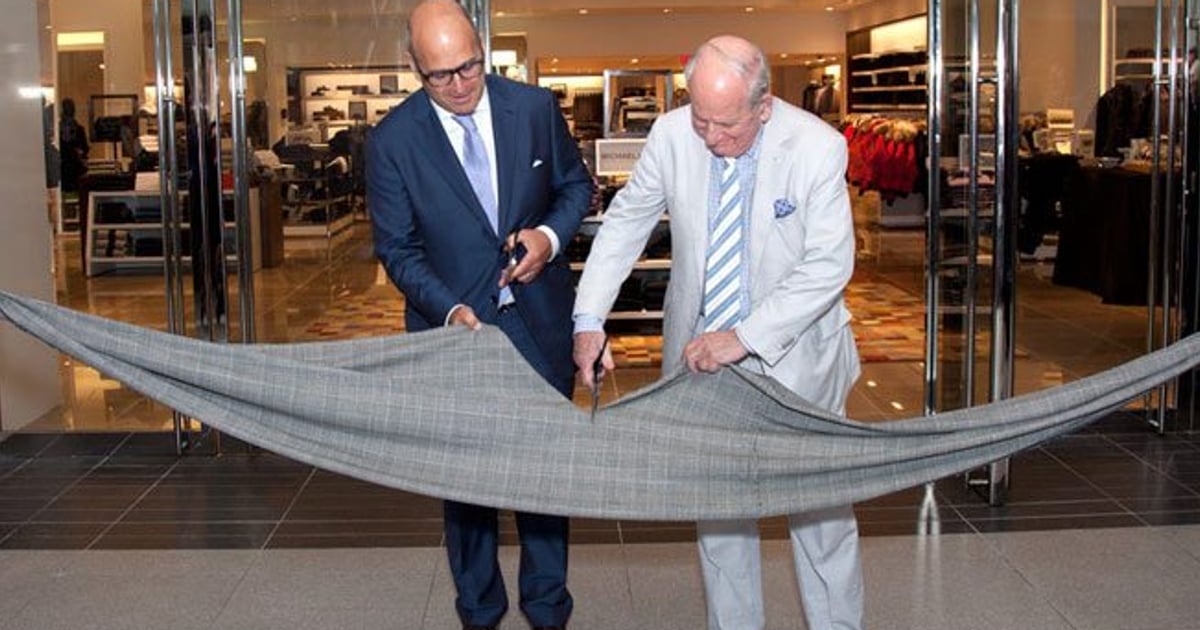 The new giant Harry Rosen flagship store in the Eaton Centre is now ...