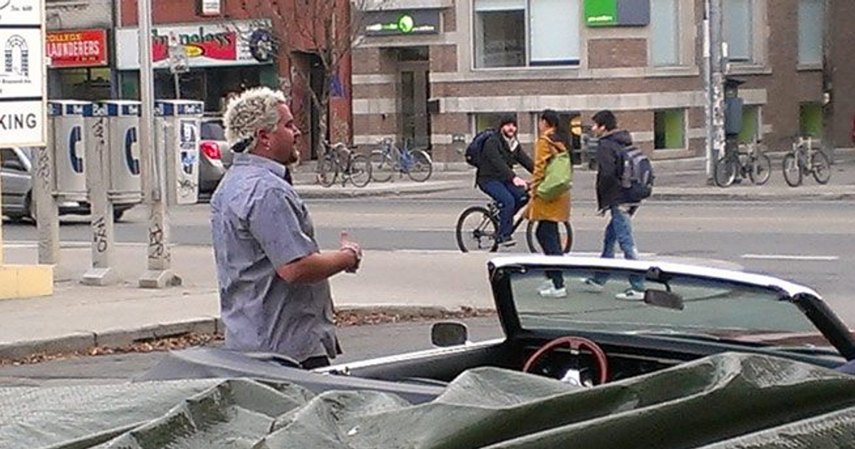 SPOTTED: Guy Fieri unleashes his red Camaro (licence plate: FLVRTWN ...