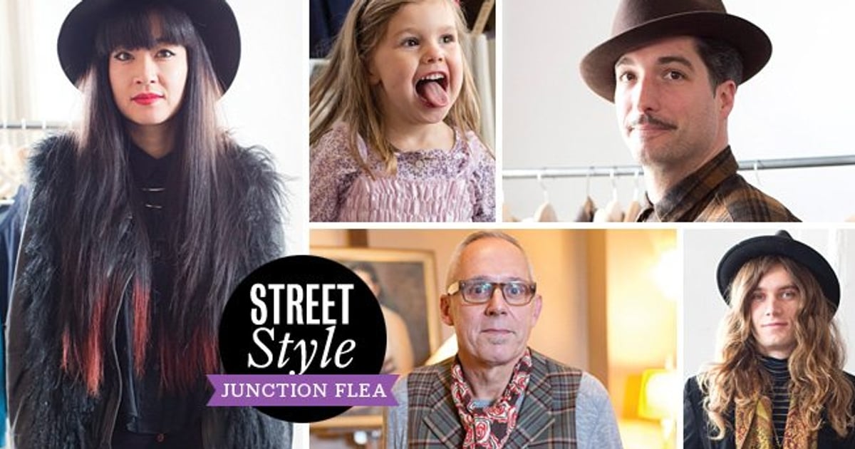 Street Style: 18 looks at the buyers and sellers at the Junction Flea ...