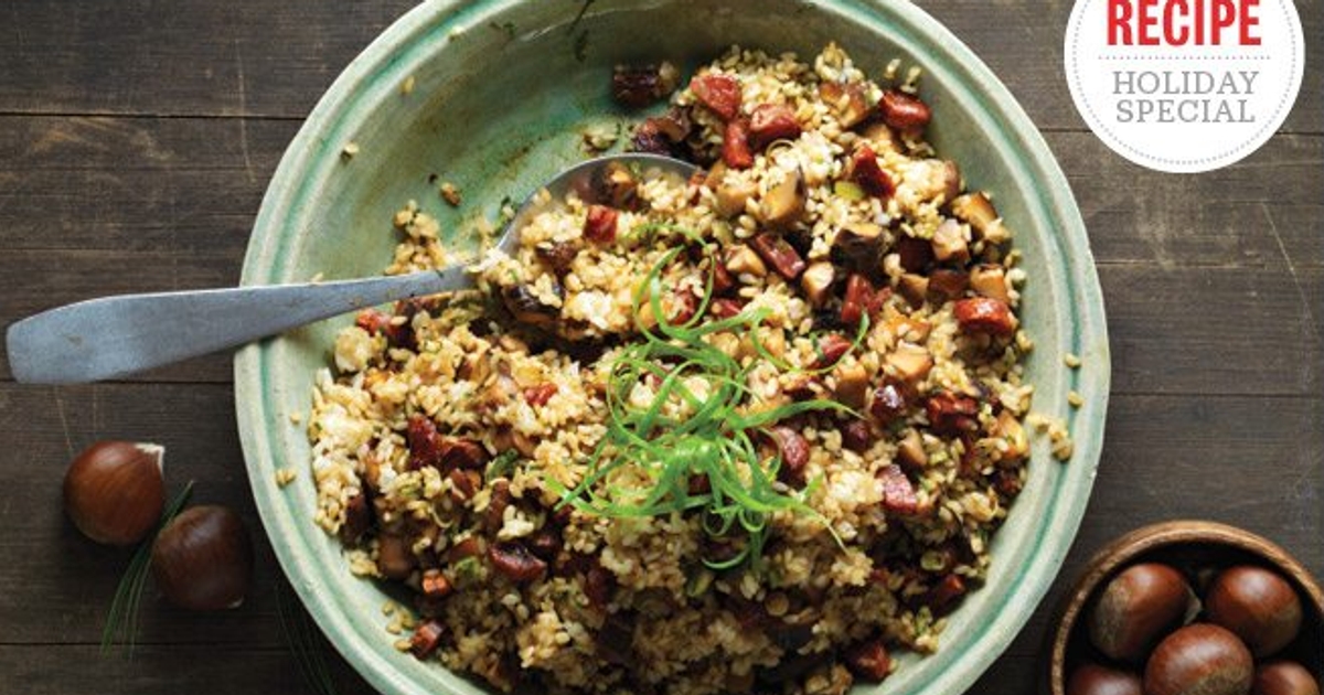 Holiday Feast Recipe: Chinese rice stuffing from Chantecler’s Jonathan ...