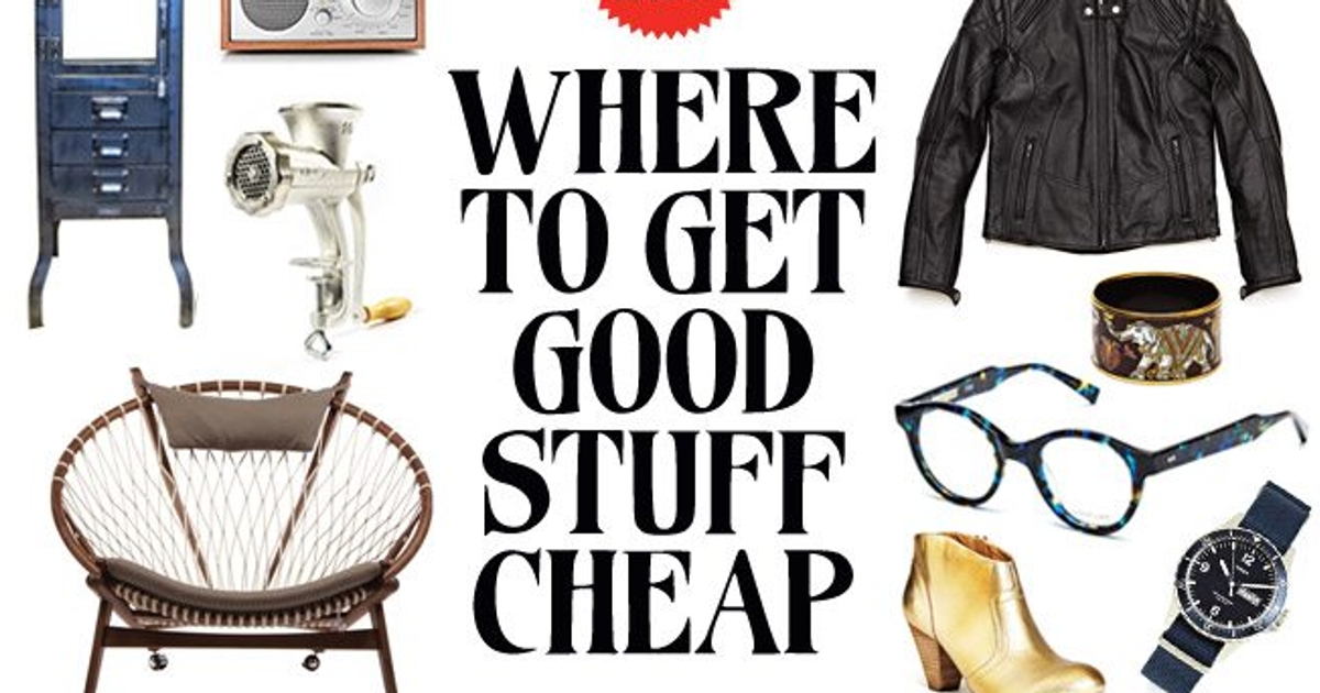Good Stuff Cheap 2013: The frugalist’s guide to designer clothes ...
