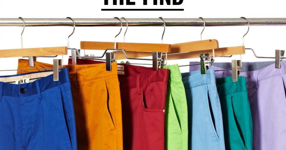 The Find: coloured chinos for men with bold style - Toronto Life