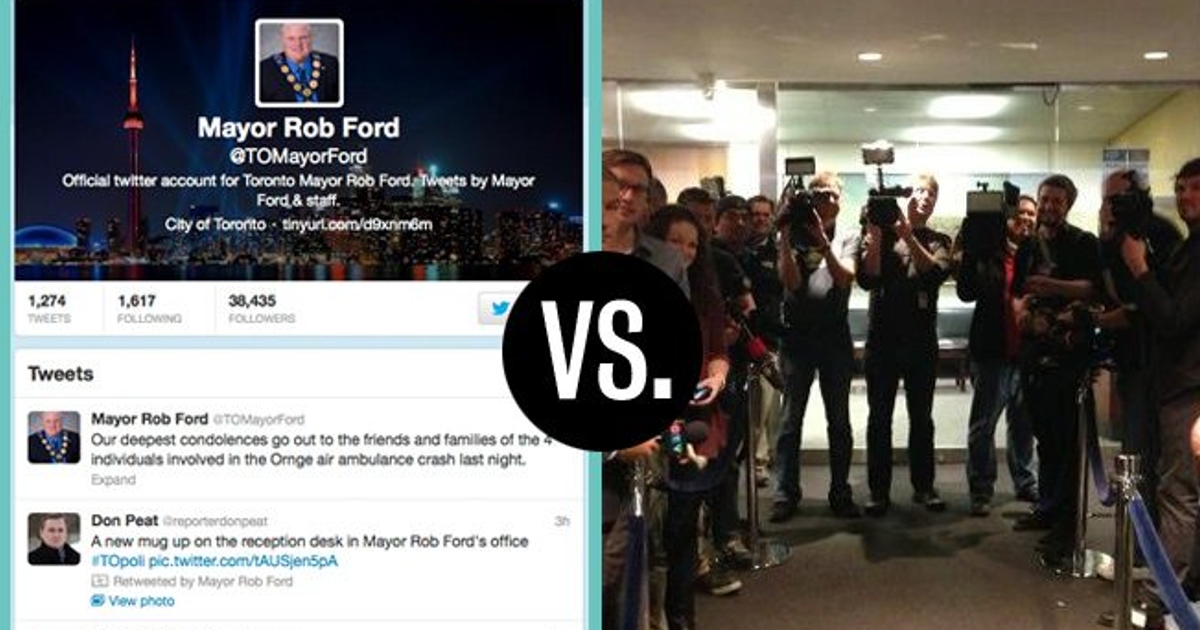 Rob Ford’s Official Tweets Vs. Reality: a day-by-day comparison of the ...