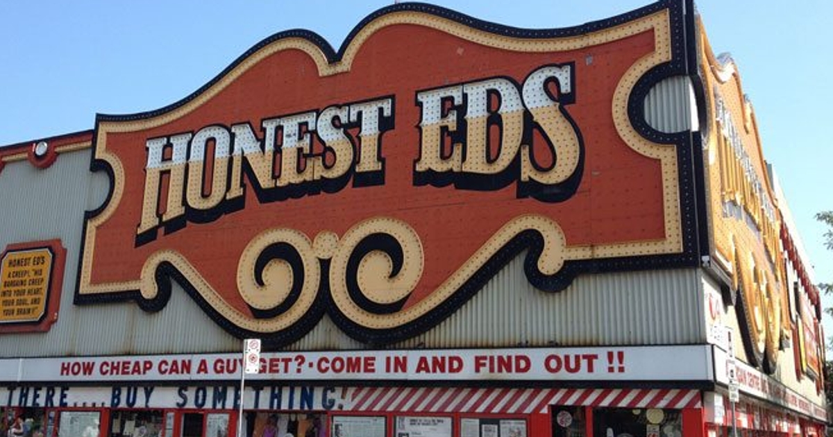Honest Ed's is selling off its hand-painted signs (for as low as 50 ...