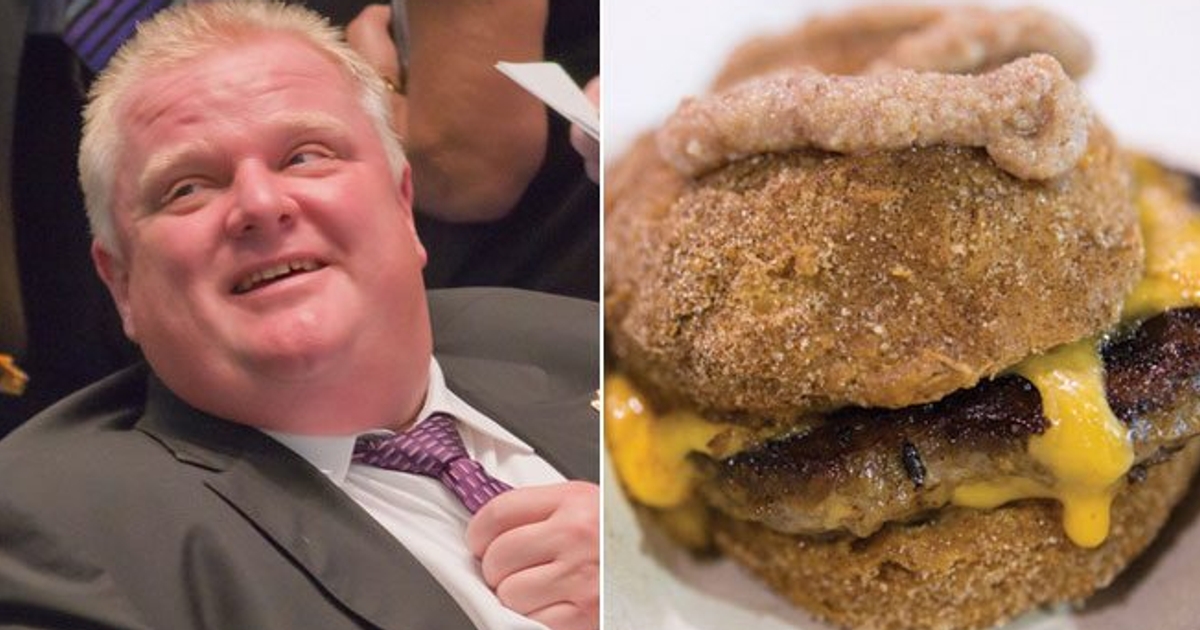 Quoted: Mayor Rob Ford on the gastronomically suspect Cronut Burger ...