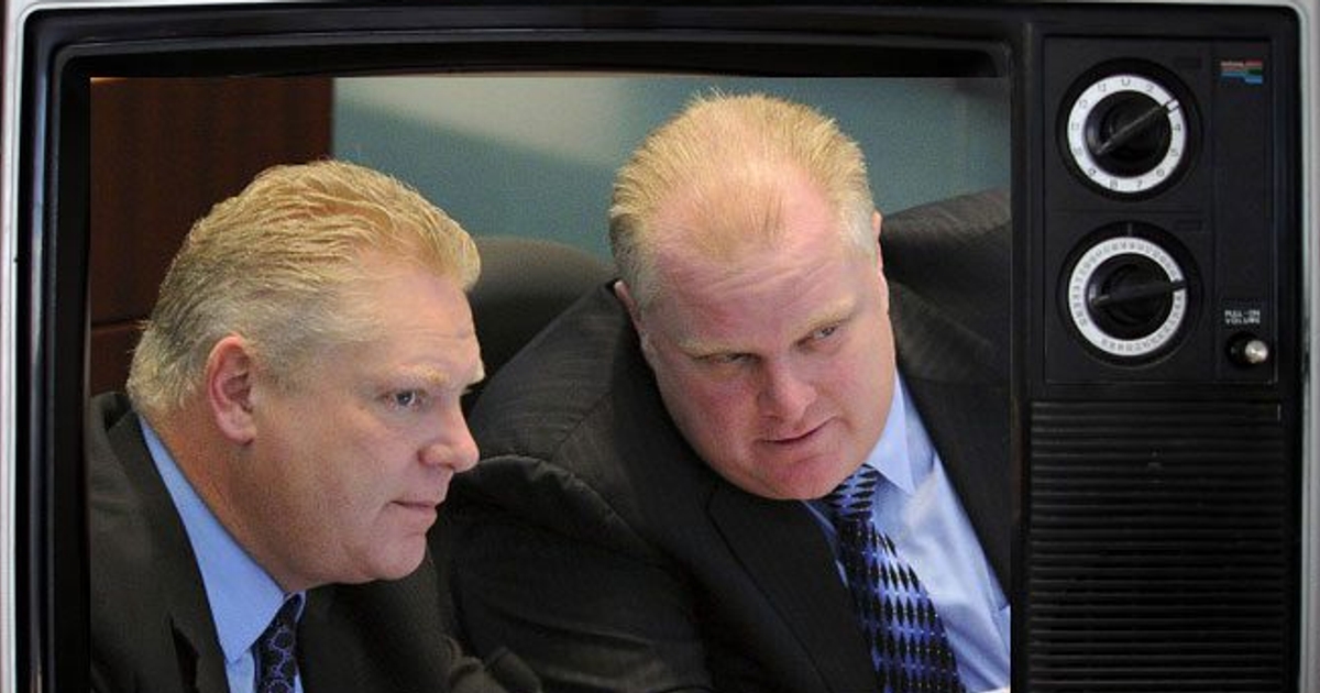 Sun News Network just gave Rob and Doug Ford their own television show ...