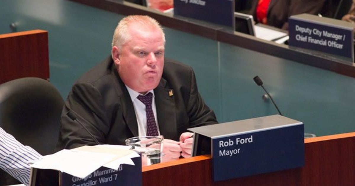 Rob Ford, Figurehead: Rounding up the weirdest events at Monday's very ...