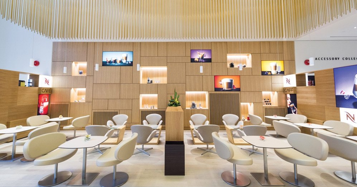Introducing: Nespresso Boutique Bar, a 14,000-square-foot café and ...