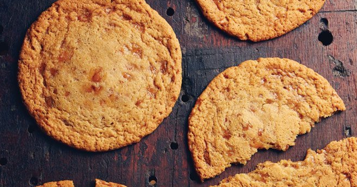 Recipe: the blissfully chewy toffee bit cookies from Moo Milk Bar ...