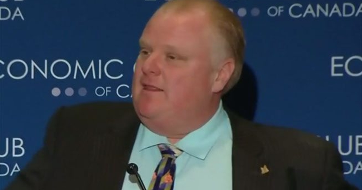Rob Ford is still running against his predecessor—only this time, it’s ...