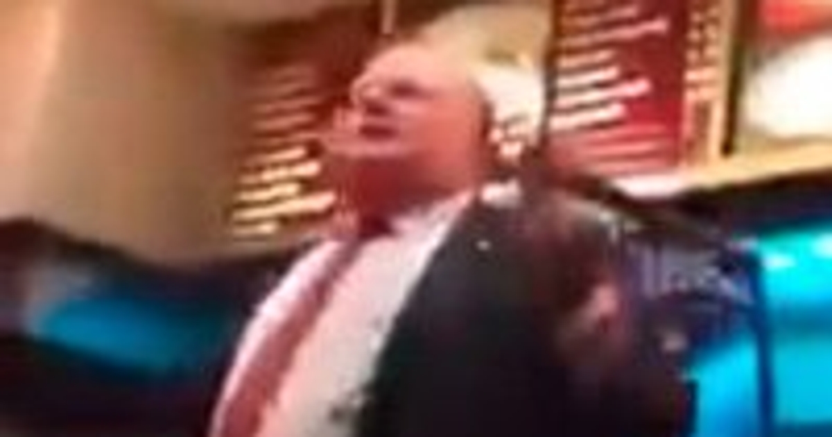 Bizarre new Rob Ford video appears to show the mayor mumbling ...
