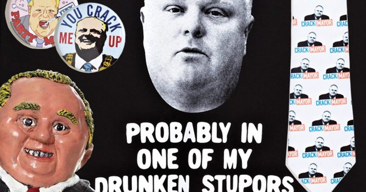 The Crackgate Economy: the nine best items of Rob Ford memorabilia ...