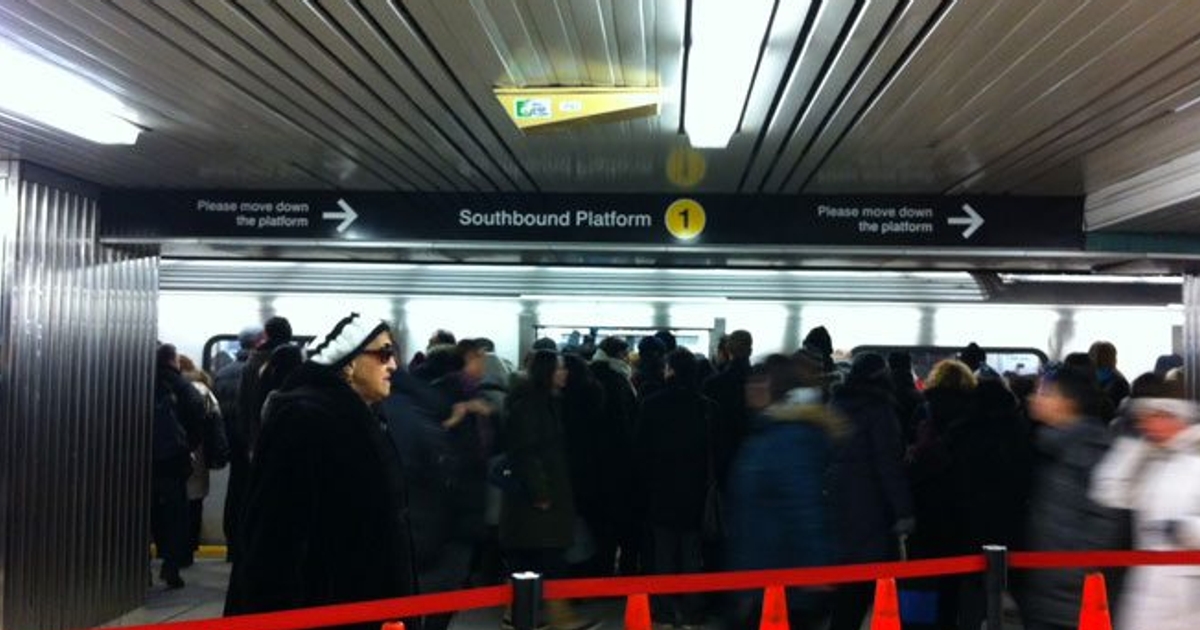 Yonge-Bloor station gets new, number-based signage - Toronto Life