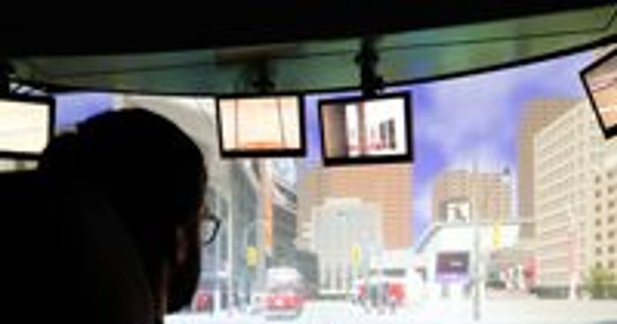 The TTC's new life-sized streetcar simulator is not a toy—but it looks ...