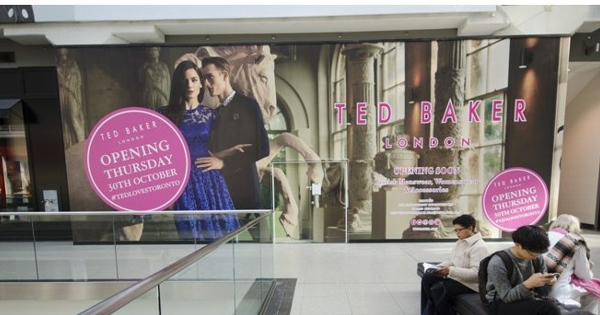 Ted Baker's first downtown store opens Saturday in the Eaton Centre ...