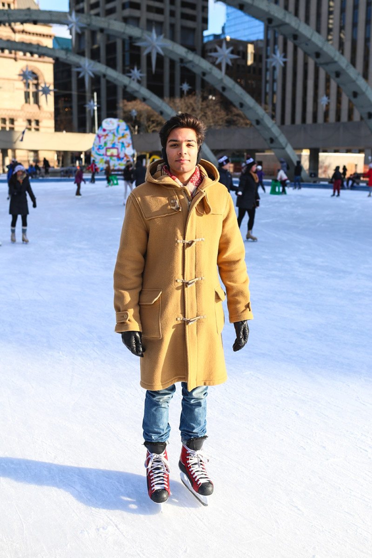 Street Style: bundled-up out-of-towners and students show off their ice ...