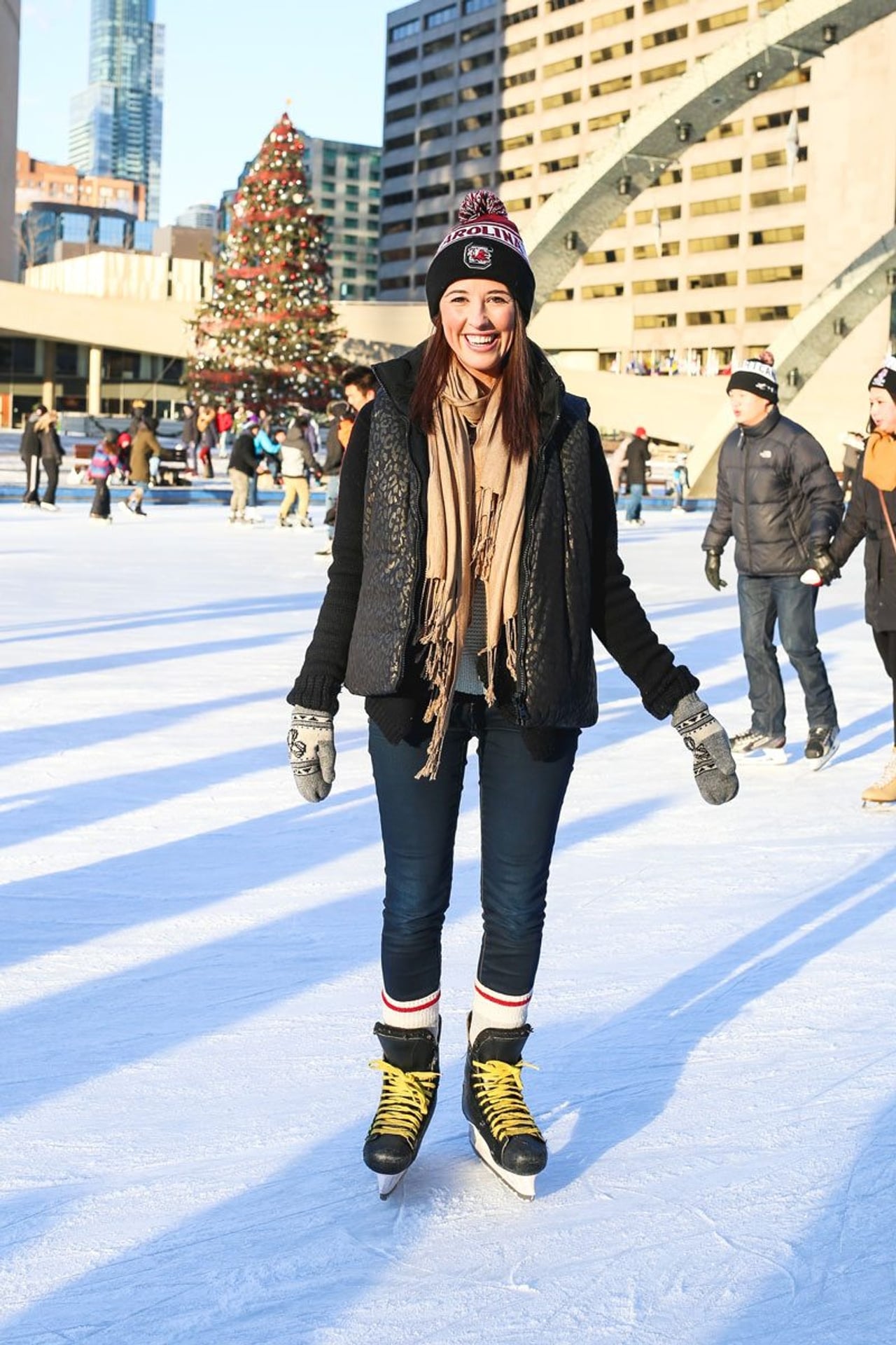 Street Style: bundled-up out-of-towners and students show off their ice ...