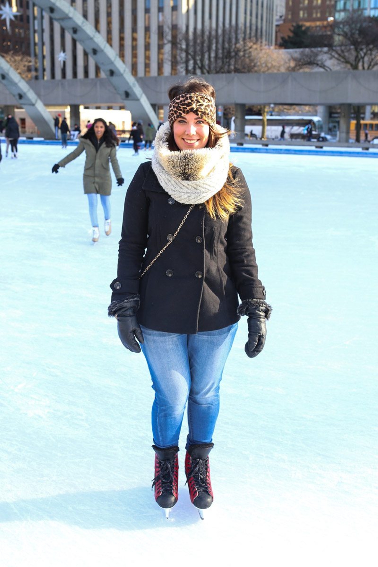 Street Style: bundled-up out-of-towners and students show off their ice ...