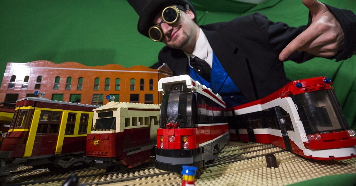 A look at one man's Lego tribute to TTC streetcars - Toronto Life