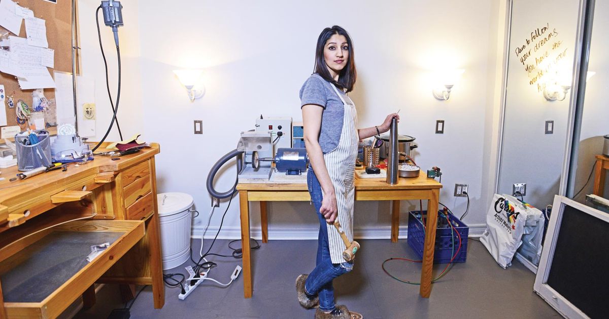 How Joti Gill makes gem-studded gold and silver jewellery as bold as it ...