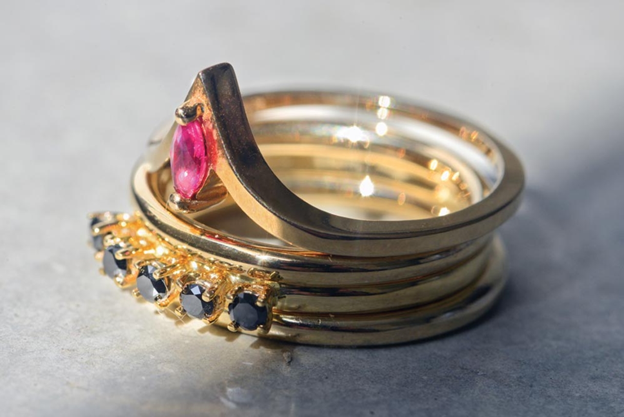 How Joti Gill makes gem-studded gold and silver jewellery as bold as it ...